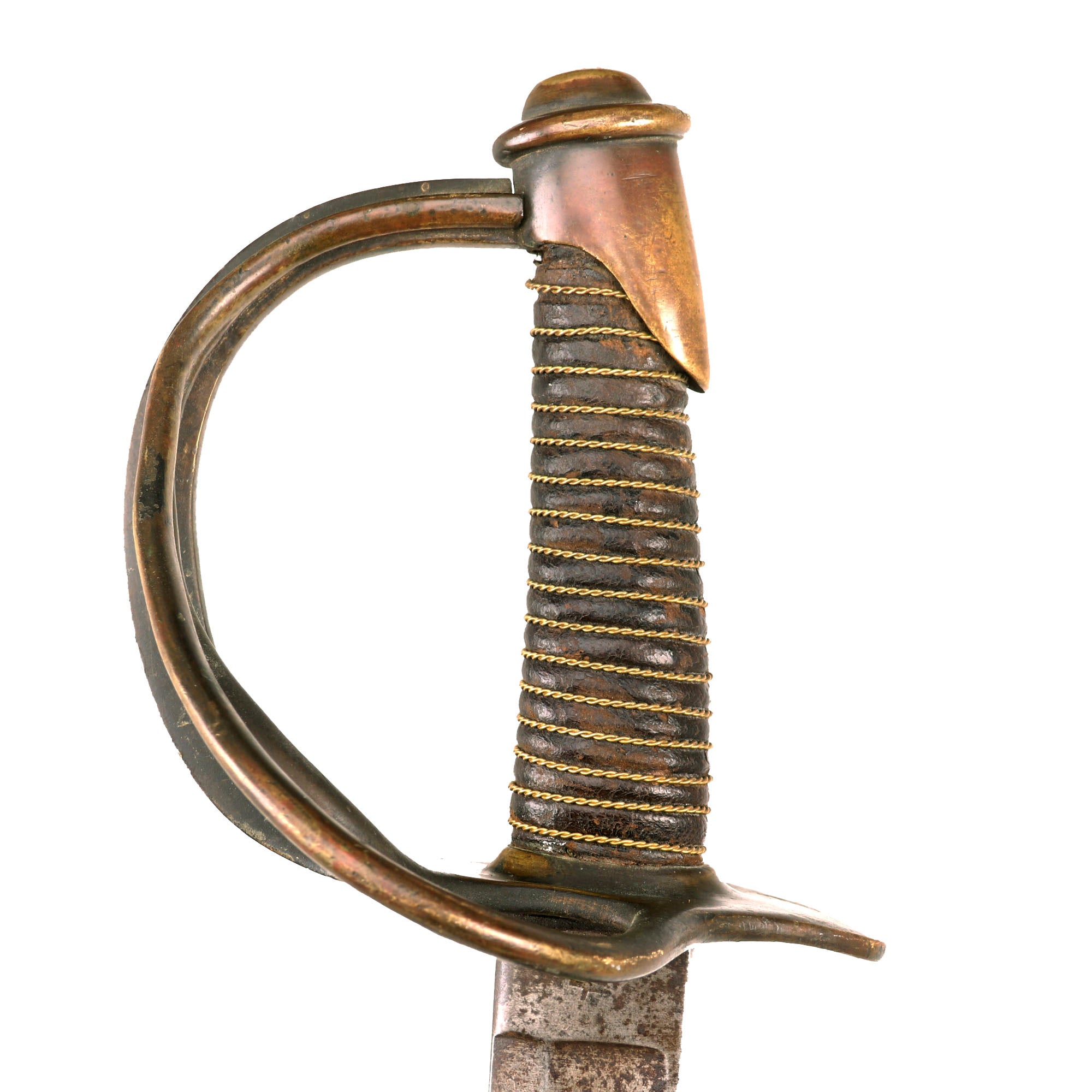 Original U.S. Civil War Model 1860 Light Cavalry Saber with Scabbard b ...