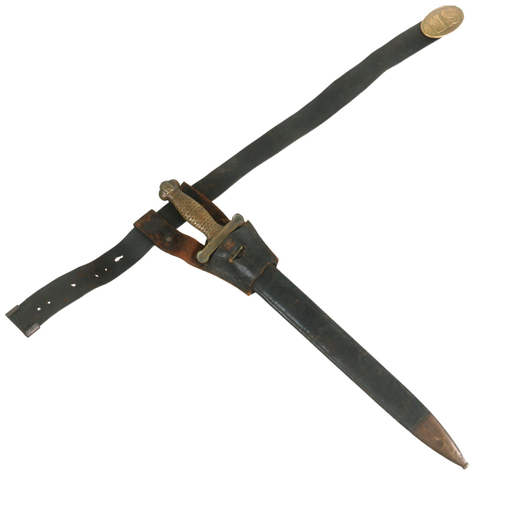 Original U.S. Civil War French Made Model 1832 Artillery Short Sword w ...