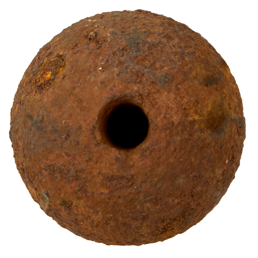 Original U.S. Civil War Federal INERT 12 Pdr Cannonball For Use With a ...