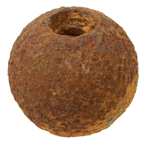 Original U.S. Civil War Federal INERT 12 Pdr Cannonball For Use With a ...