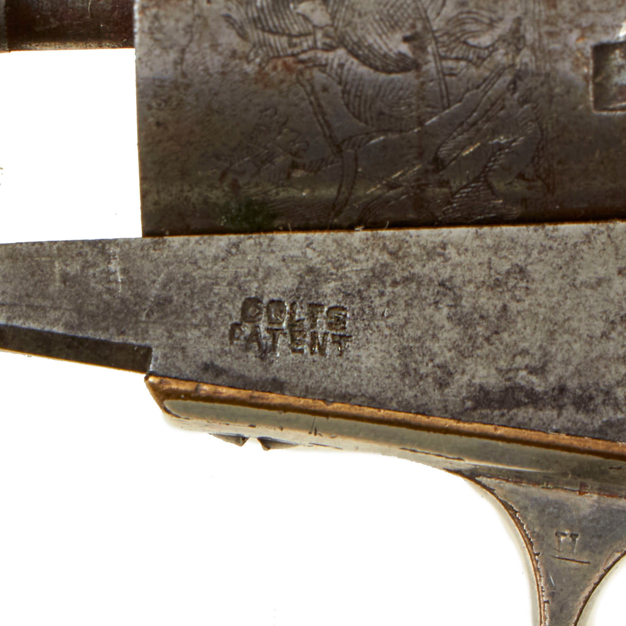 Original U.S. Civil War Colt M1849 Pocket Percussion Revolver with 6 ...