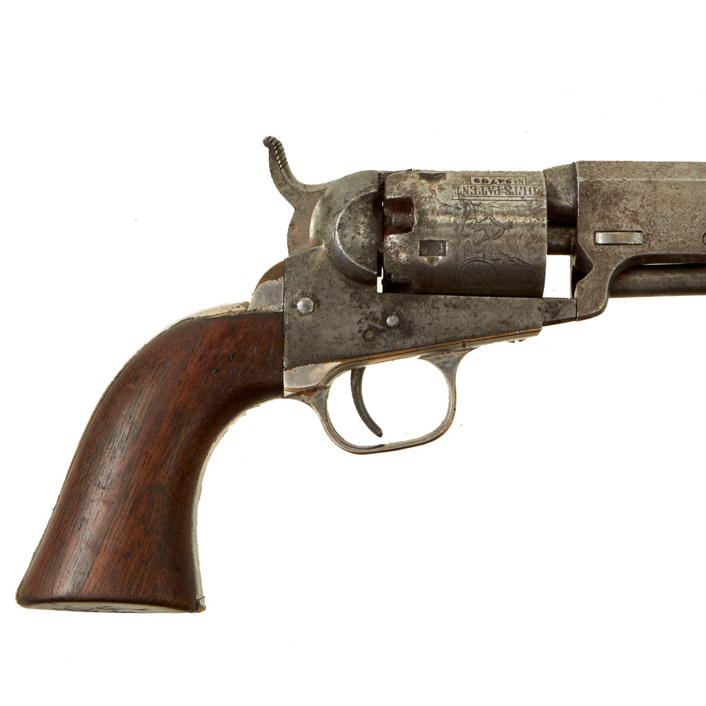 Original U.S. Civil War Colt M1849 Pocket Percussion Revolver with 6 ...