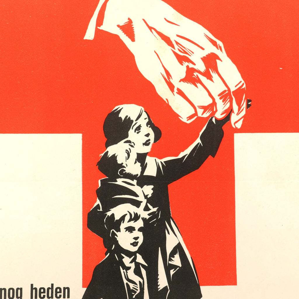 Original Dutch WWII Red Cross Poster - No Child Without a Guide - 15 x ...
