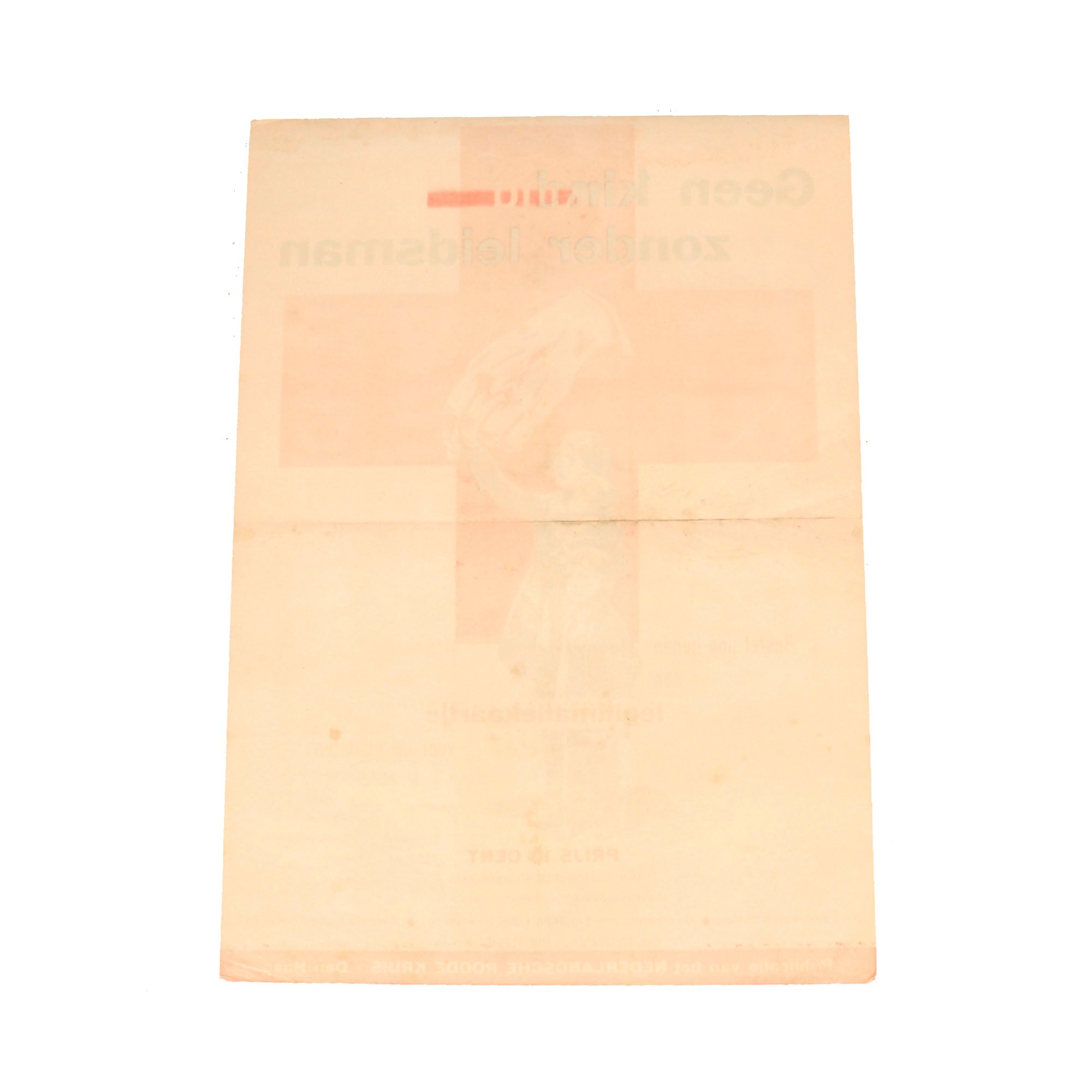 Original Dutch WWII Red Cross Poster - No Child Without a Guide - 15 x ...