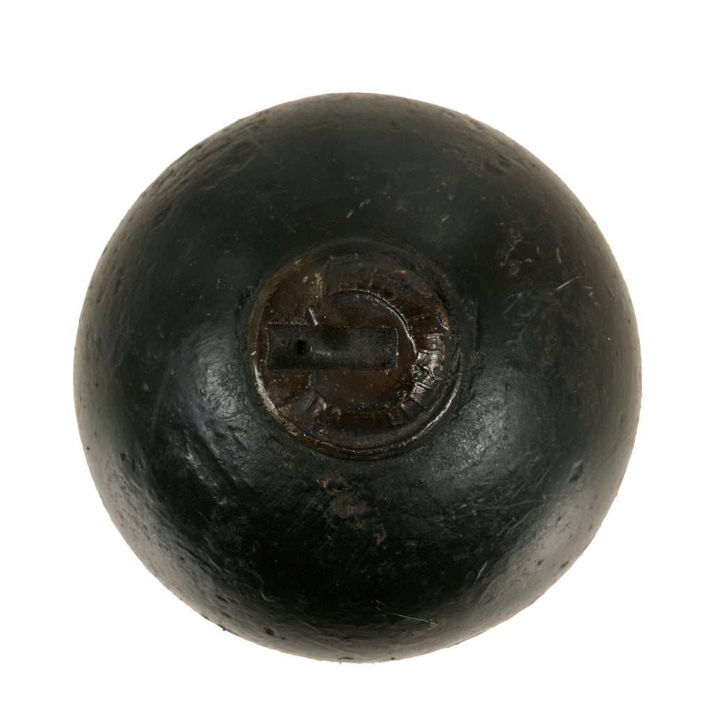 Original U.S. Civil War Confederate States Bormann Fused 12lb Cannon B ...