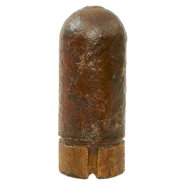Original Civil War Confederate 3-inch Ordnance Rifle Broun Shell - Gro ...