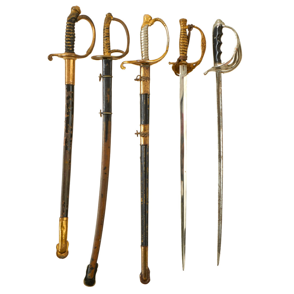 Original 19th Century and WWI High Quality Miniature Swords with Scabb ...