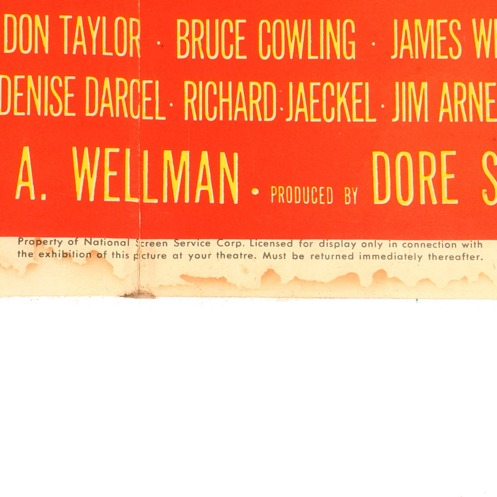 Original U.S. Post-WWII Battleground Movie Poster 1949 - 40¾ x 26⅞ ...