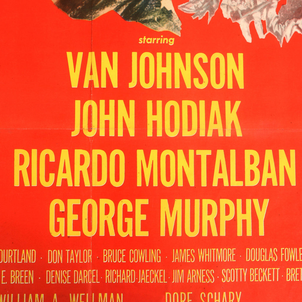 Original U.S. Post-WWII Battleground Movie Poster 1949 - 40¾ x 26⅞ ...