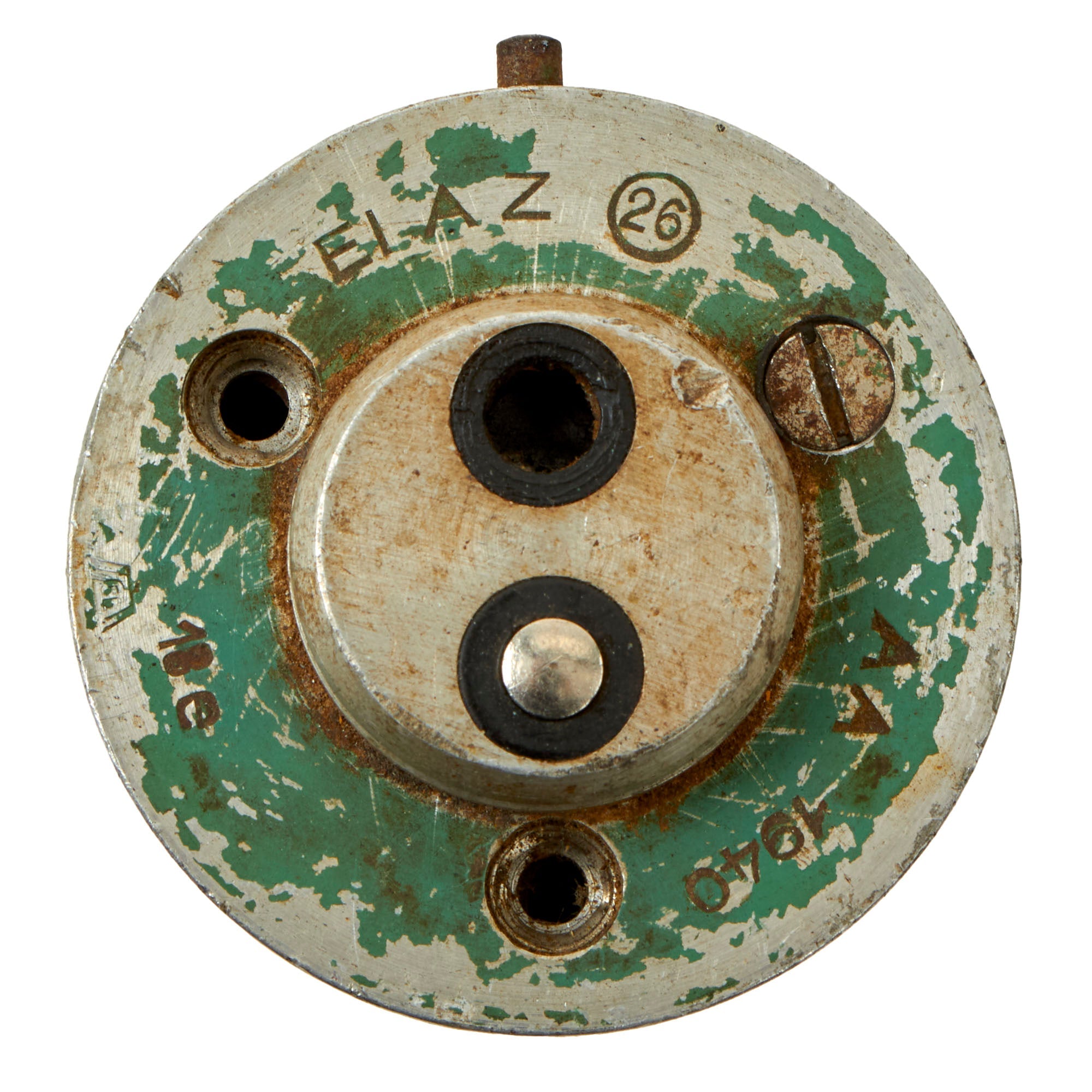 Original German WWII Luftwaffe Set of 2 Electrical Impact Fuses and Fi ...