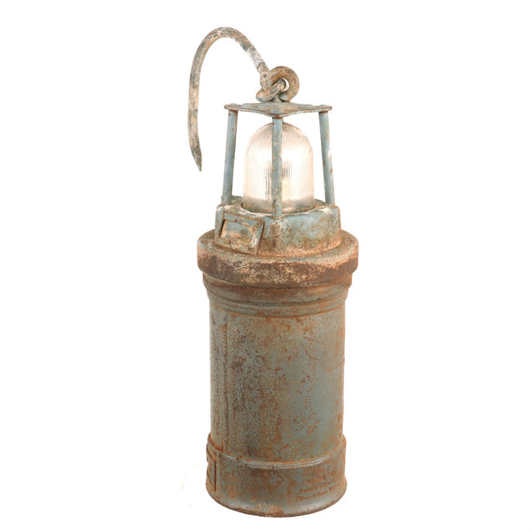 Original German WWII Wehrmacht 30Ah Panzerhandlampe Armored Hand Lamp ...