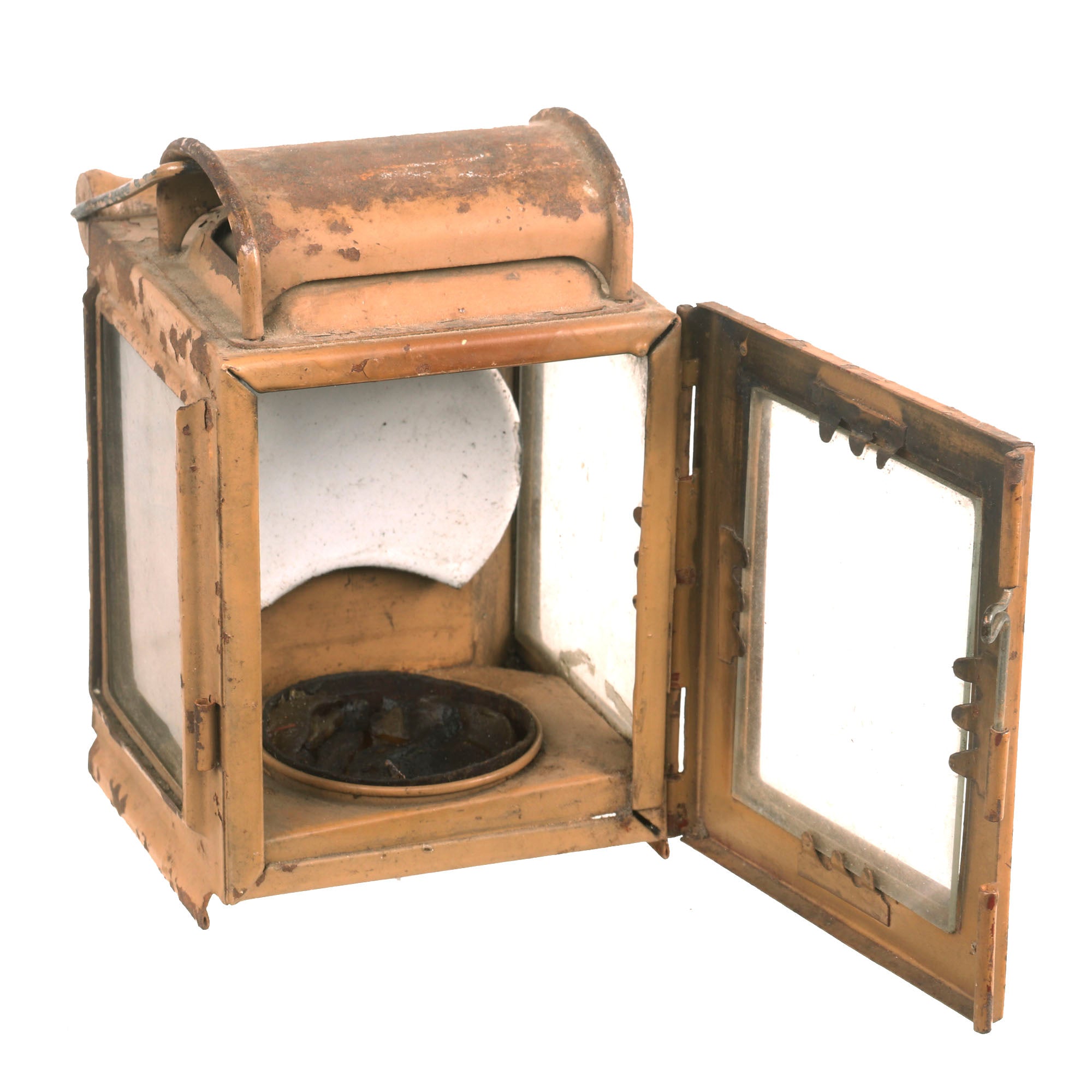 Original German WWII Tan Painted Wehrmacht Trench Lantern by Assmann-W ...