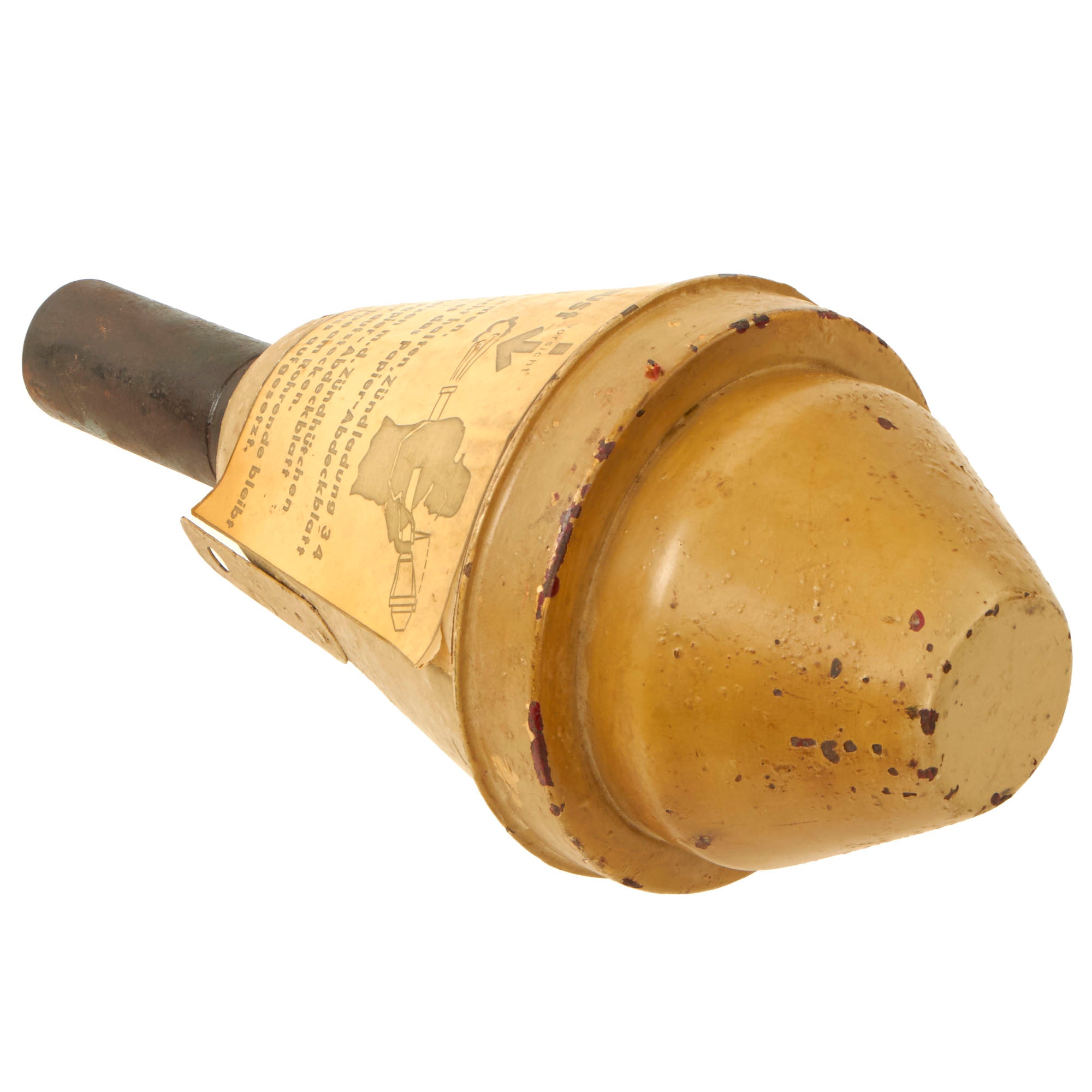 Original German WWII Inert Panzerfaust 60 Anti-Tank Rocket Projectile ...