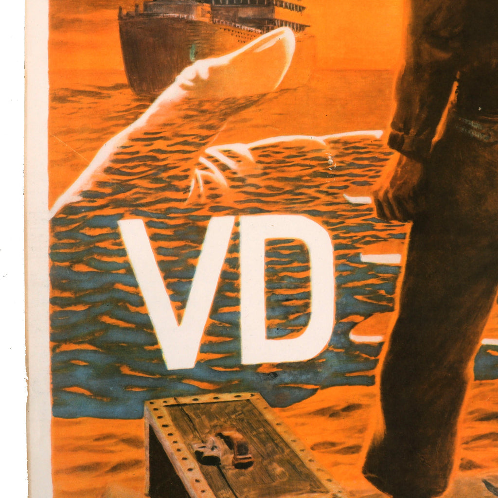 Original U.S. WWII Venereal Disease Awareness Poster - Almost! VD - Ci ...