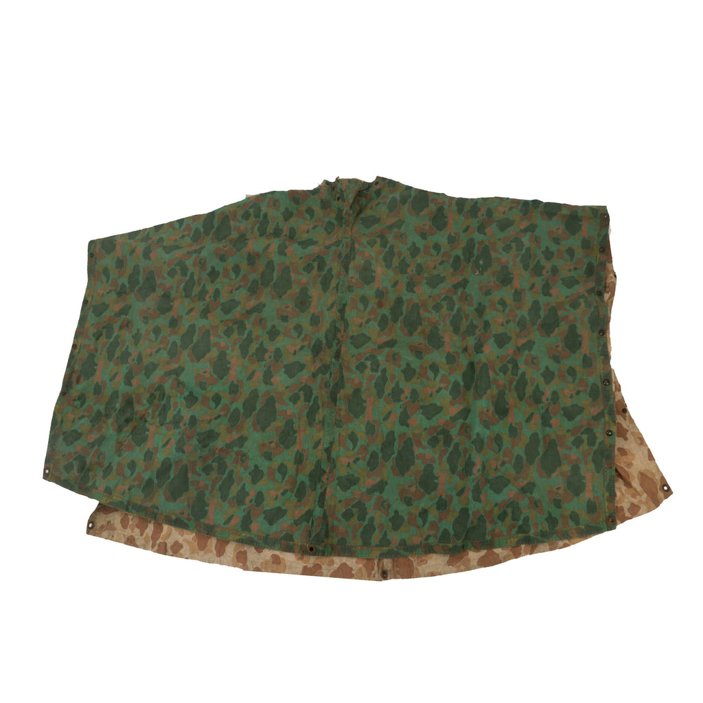 Original U.S. WWII USMC “M-1942 Reversible Spot Pattern” Camouflage Ra ...