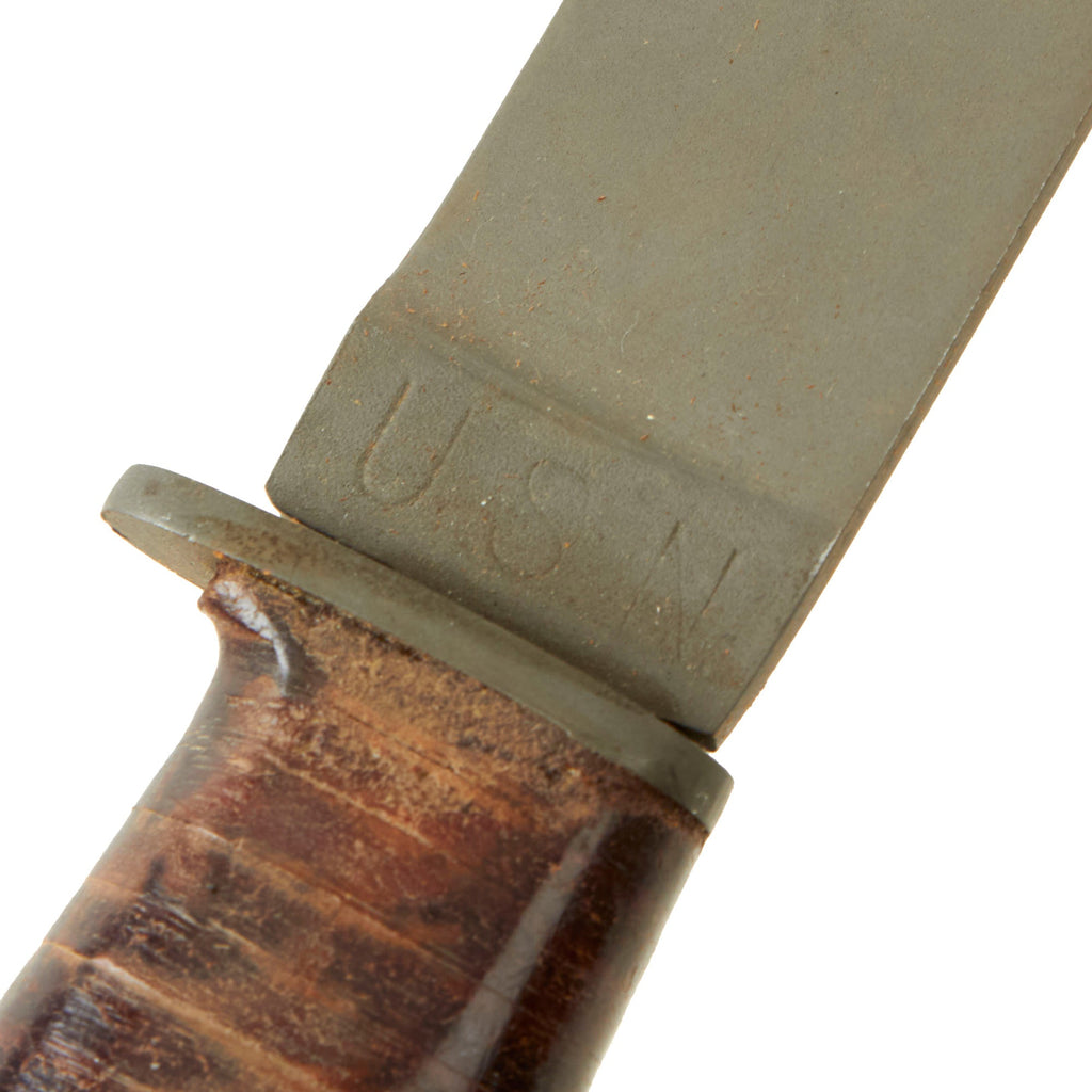 Original U.S. WWII Navy USN Mark 1 PAL RH-35 Fighting Knife with U.S.N ...