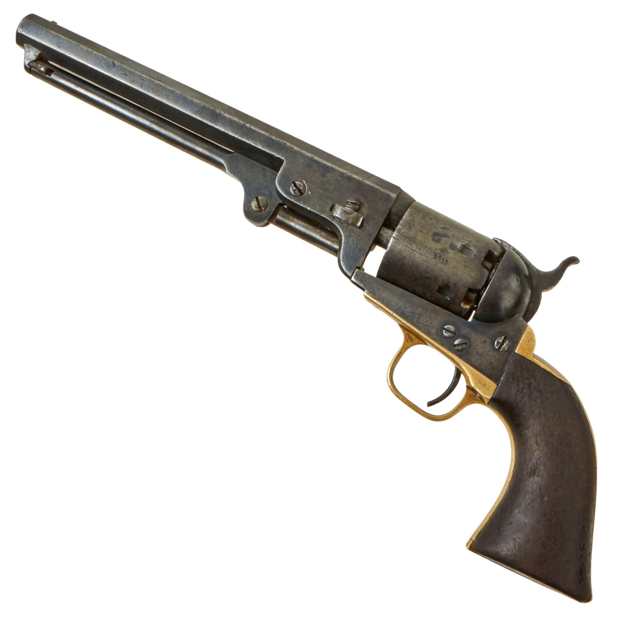 Original U.S. Indian Wars Era Colt Model 1851 Navy .36cal Percussion R ...