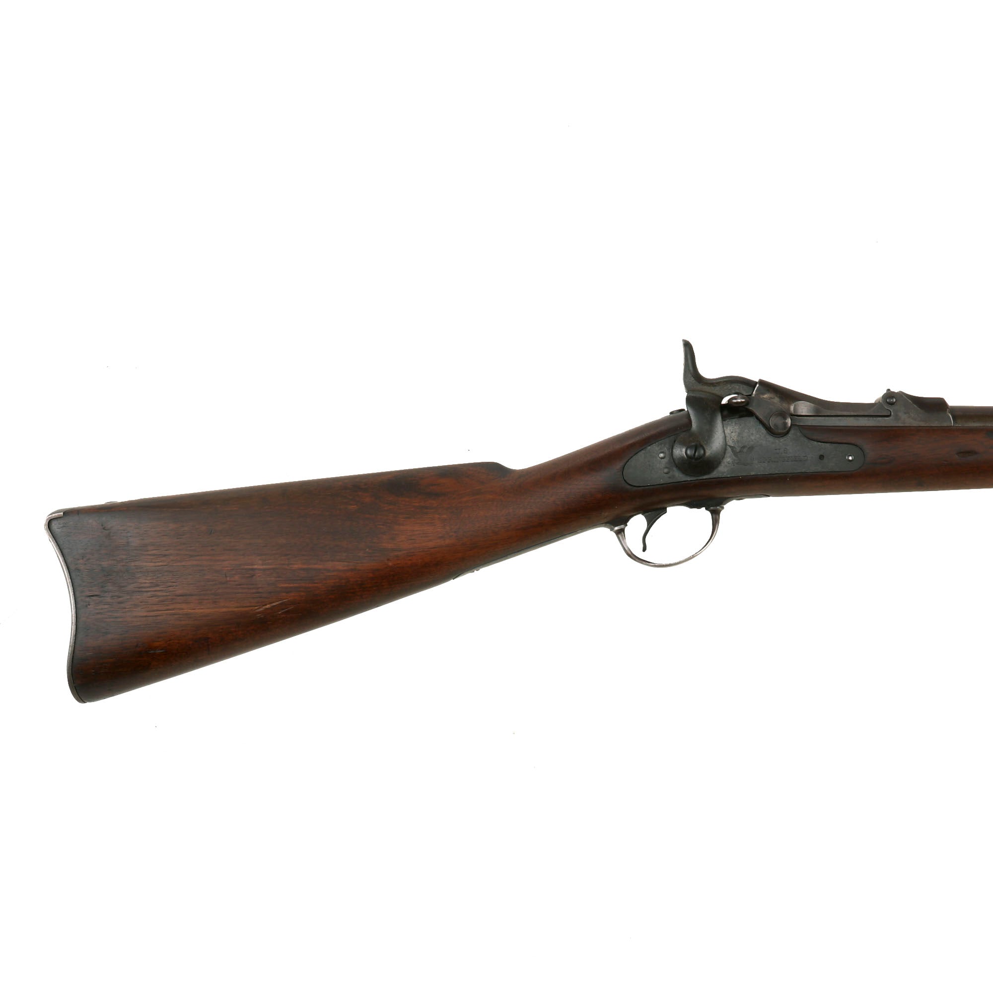 Original U.S. Springfield Trapdoor M1884 Saddle Ring Carbine with M187 ...