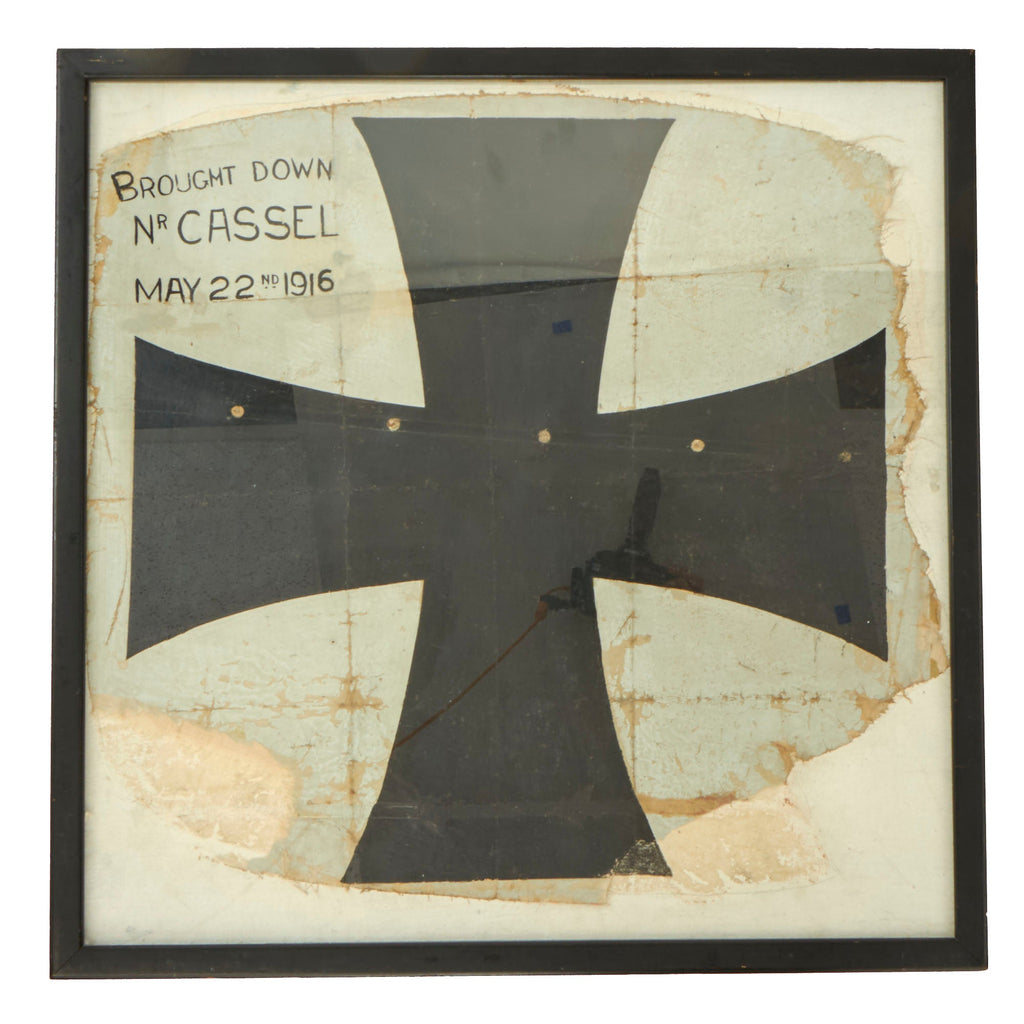 Original Imperial German WWI Cut Off Painted "Doped" Linen Biplane Air ...