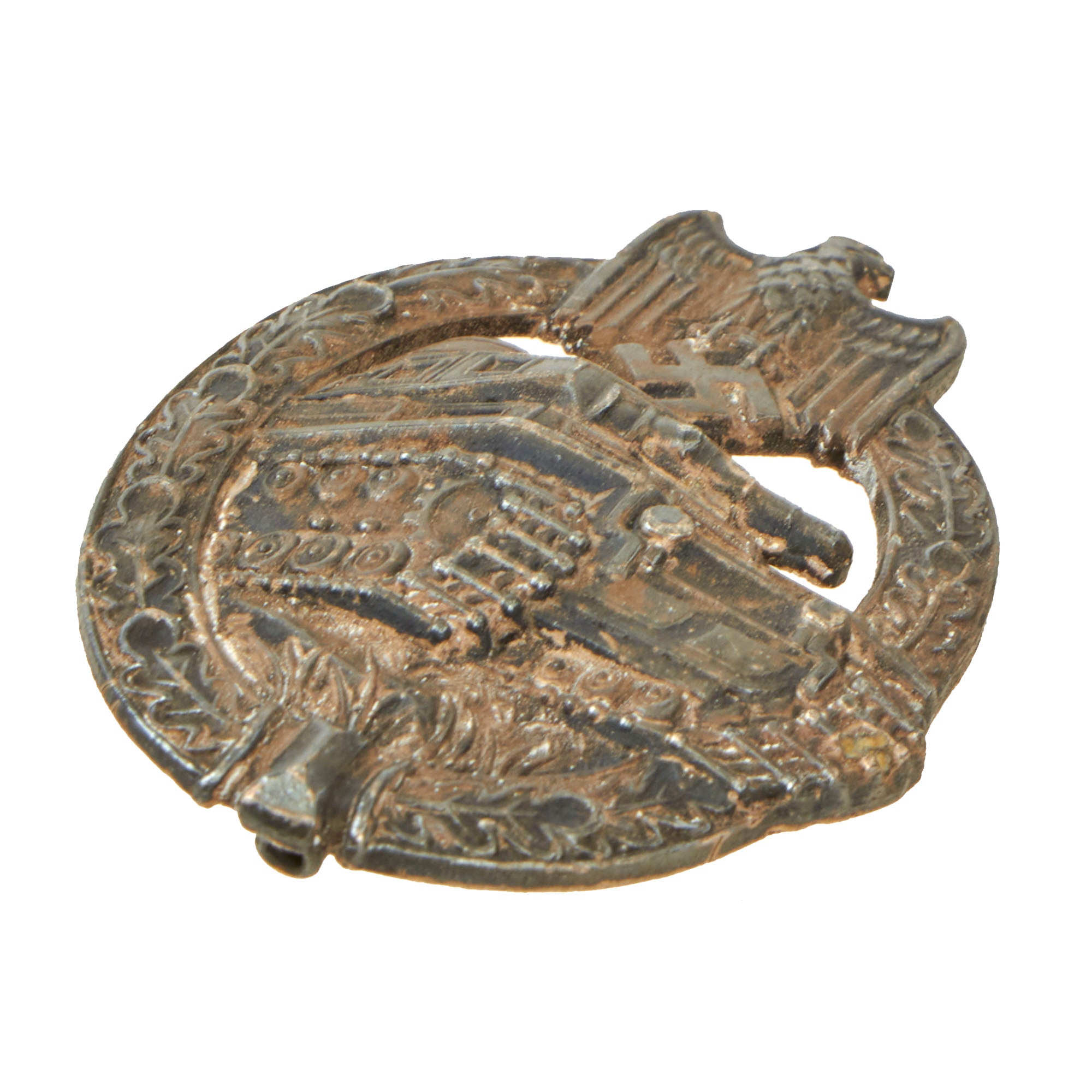 Original German WWII Panzer Assault Tank Badge by A. D. Schwerdt of St ...