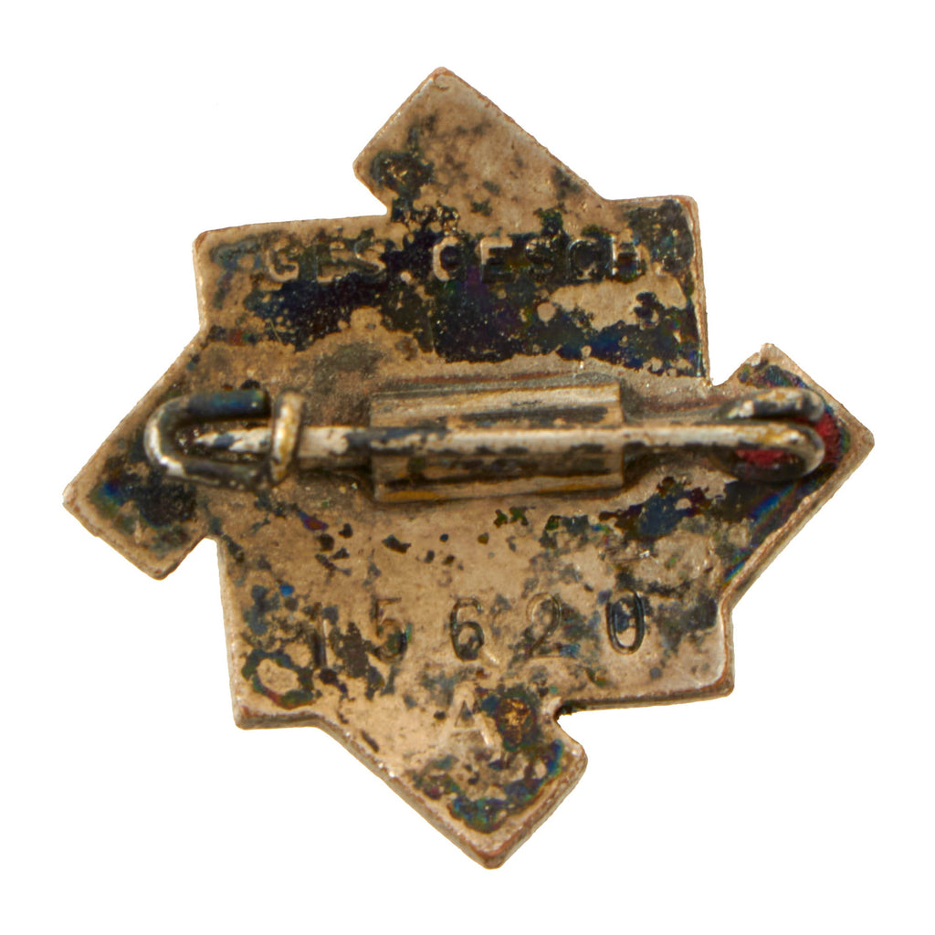 Original German WWII Technical Emergency Corps TeNo Enamel Membership ...