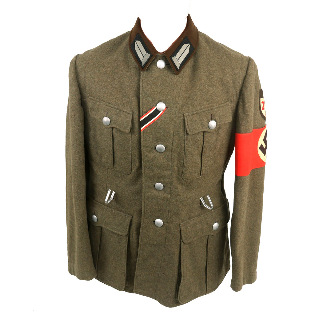 Original German WWII Reichsarbeitsdienst RAD Labor Service Vormann Enl ...