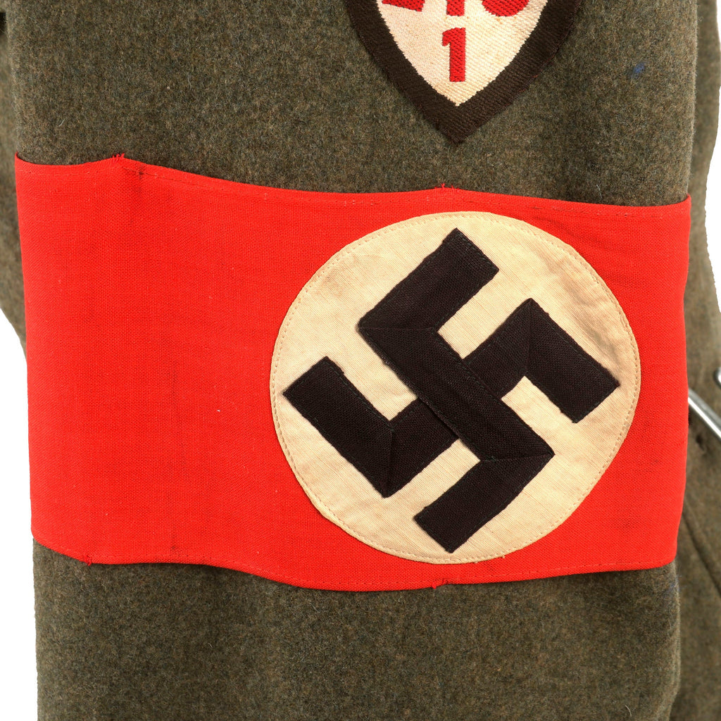 Original German WWII Reichsarbeitsdienst RAD Labor Service Vormann Enl ...