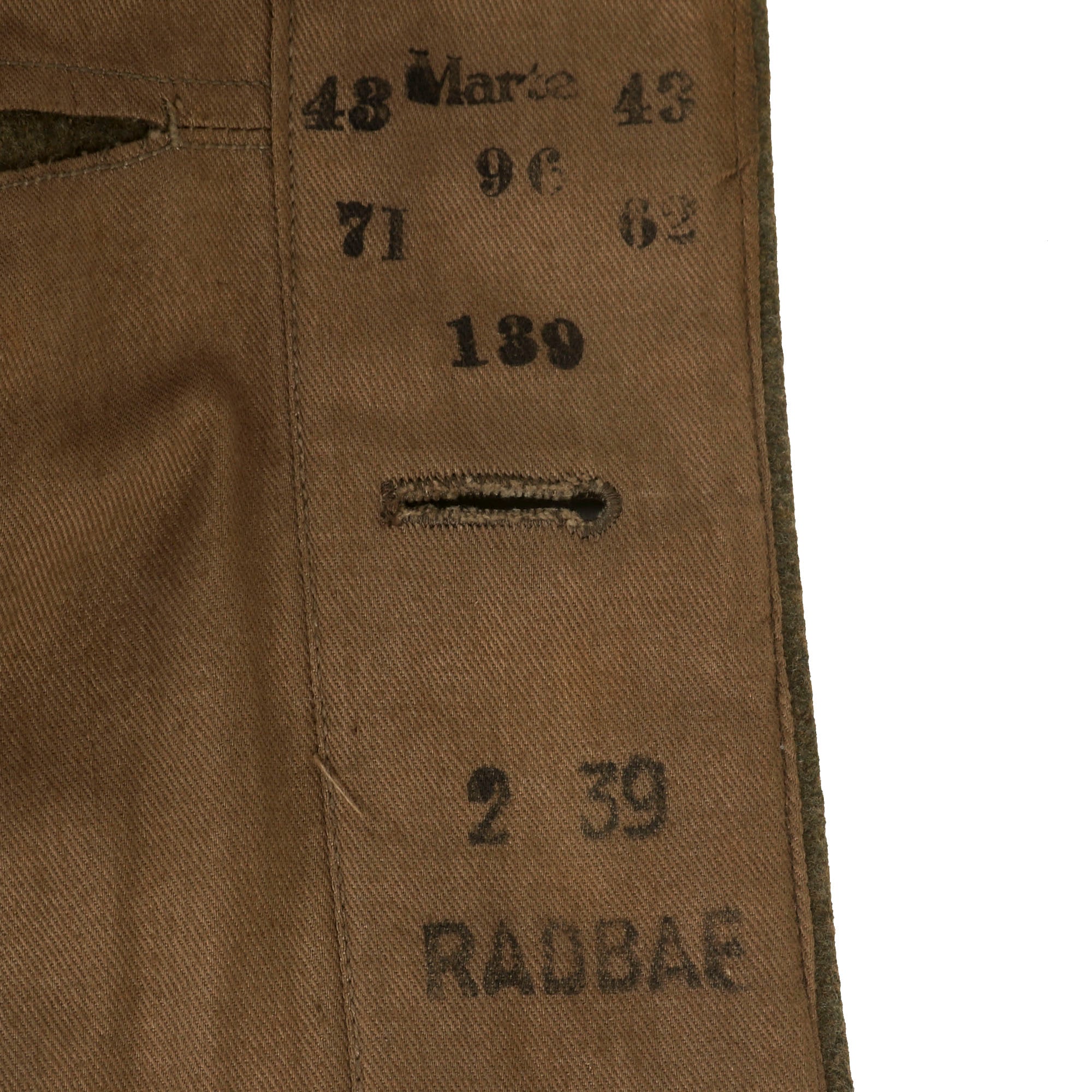 Original German WWII Reichsarbeitsdienst RAD Labor Service Vormann Enl ...