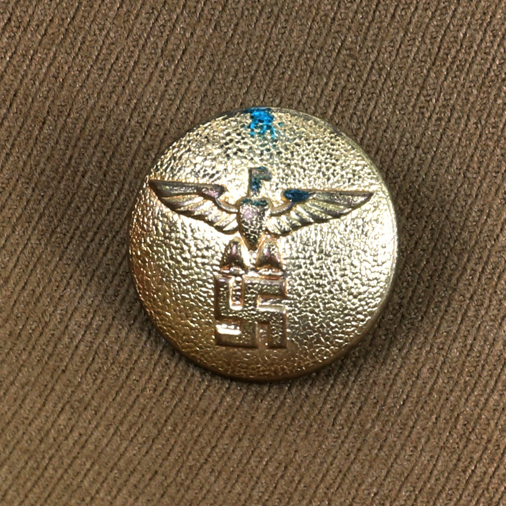 Original German WWII NSDAP Local Group Cell Leader Uniform Tunic with ...