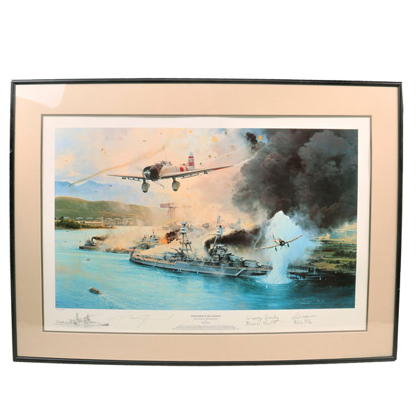 Original Artwork Print: “Remember Pearl Harbor! The Attack on the USS ...