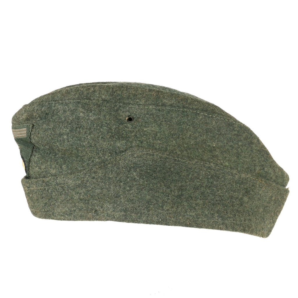Original German WWII Heer Army EM-NCO Schiffchen M38 Overseas Cap with ...