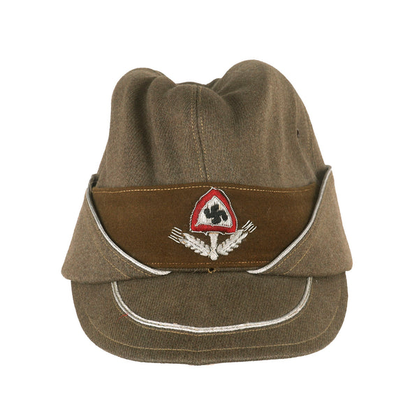 Original German WWII RAD Labor Service Officer "Robin Hood" Cap - Reic ...