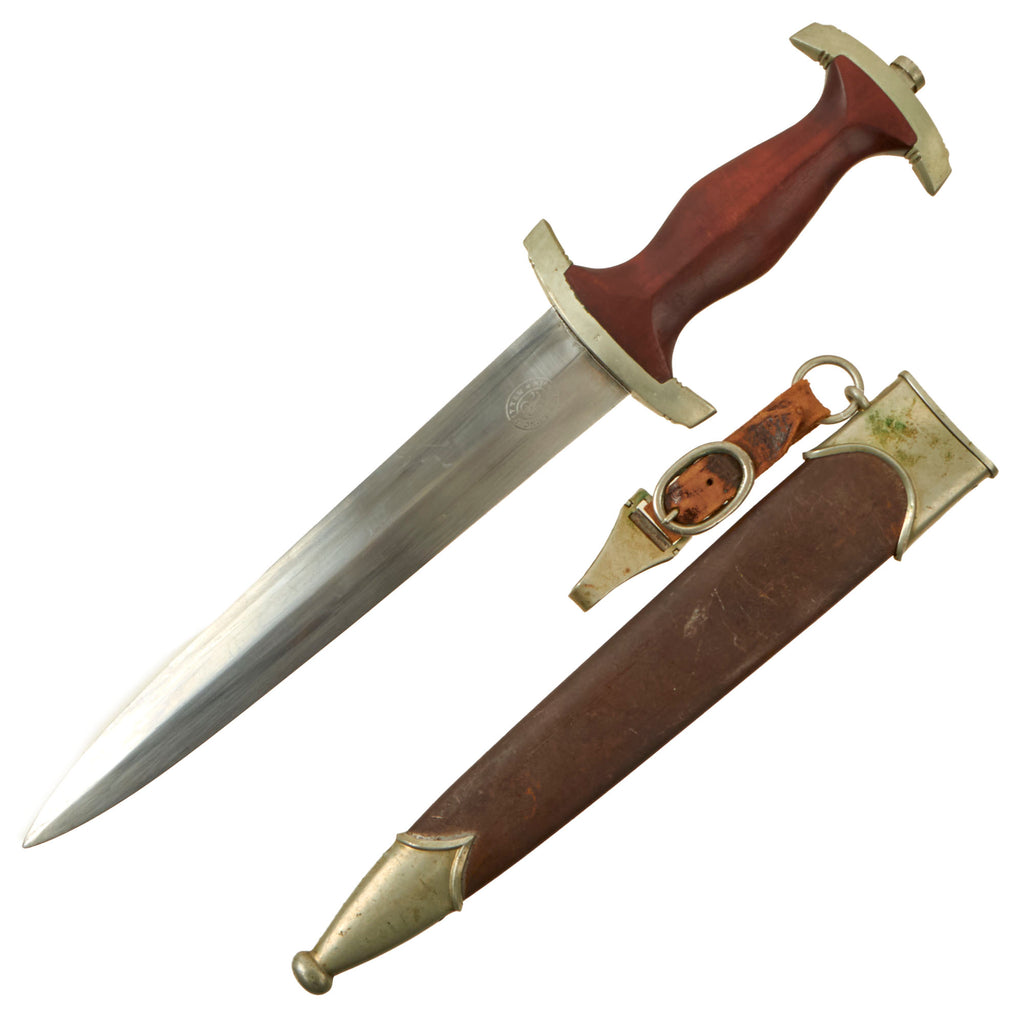 Original German Early WWII SA Dagger by Rare Maker Kuno Ritter of Soli ...