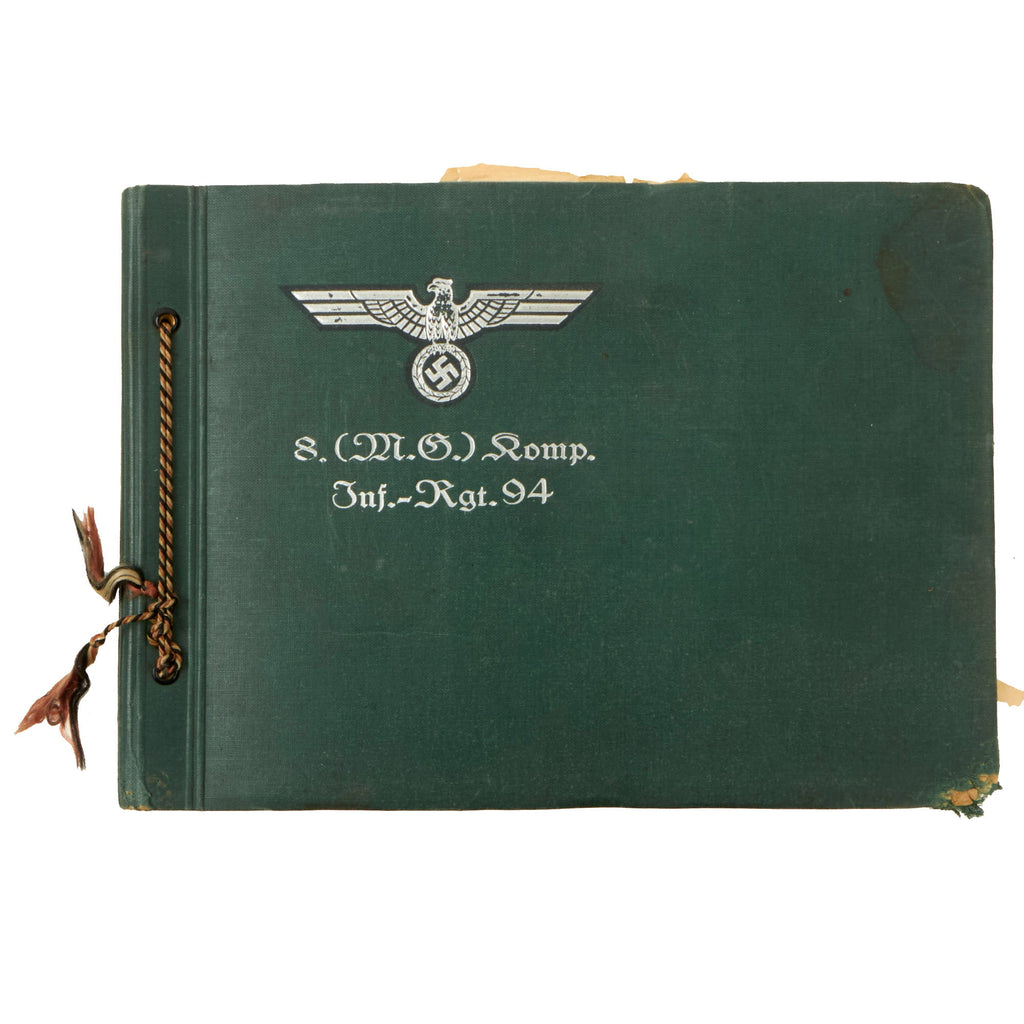 Original German WWII Named Heer Army 8th Machine Gun Company 94th Infa ...