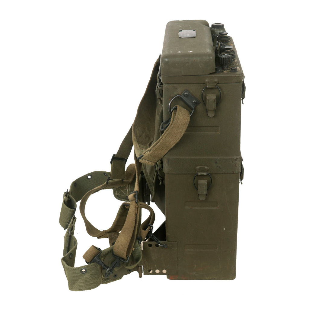 Original WWII U.S. Signal Corps BC-1000 Backpack Radio Receiver and Tr ...