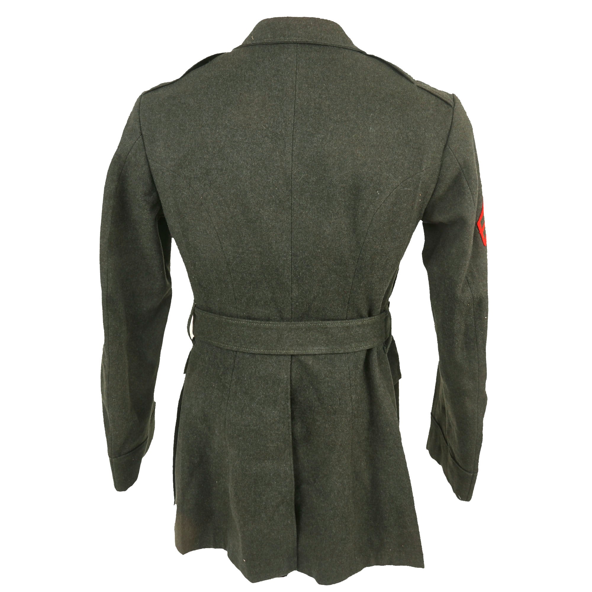 Original U.S. WWII Named Marine Corps Flamethrower Uniform & UNIS Mark ...