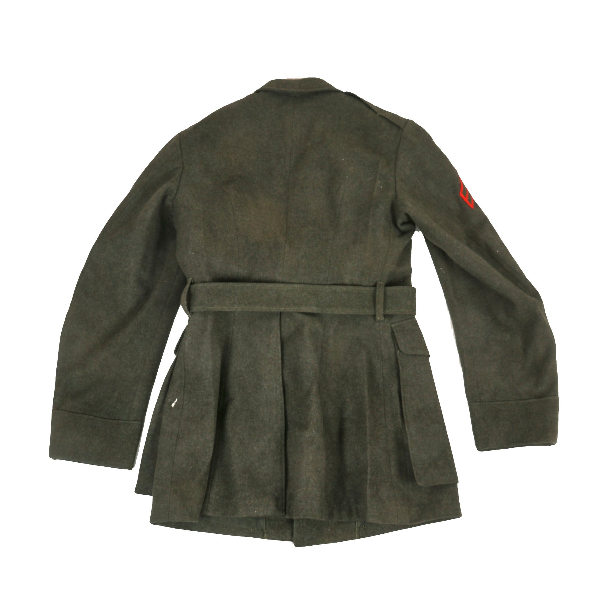 Original U.S. WWII Named Marine Corps Flamethrower Uniform & UNIS Mark ...