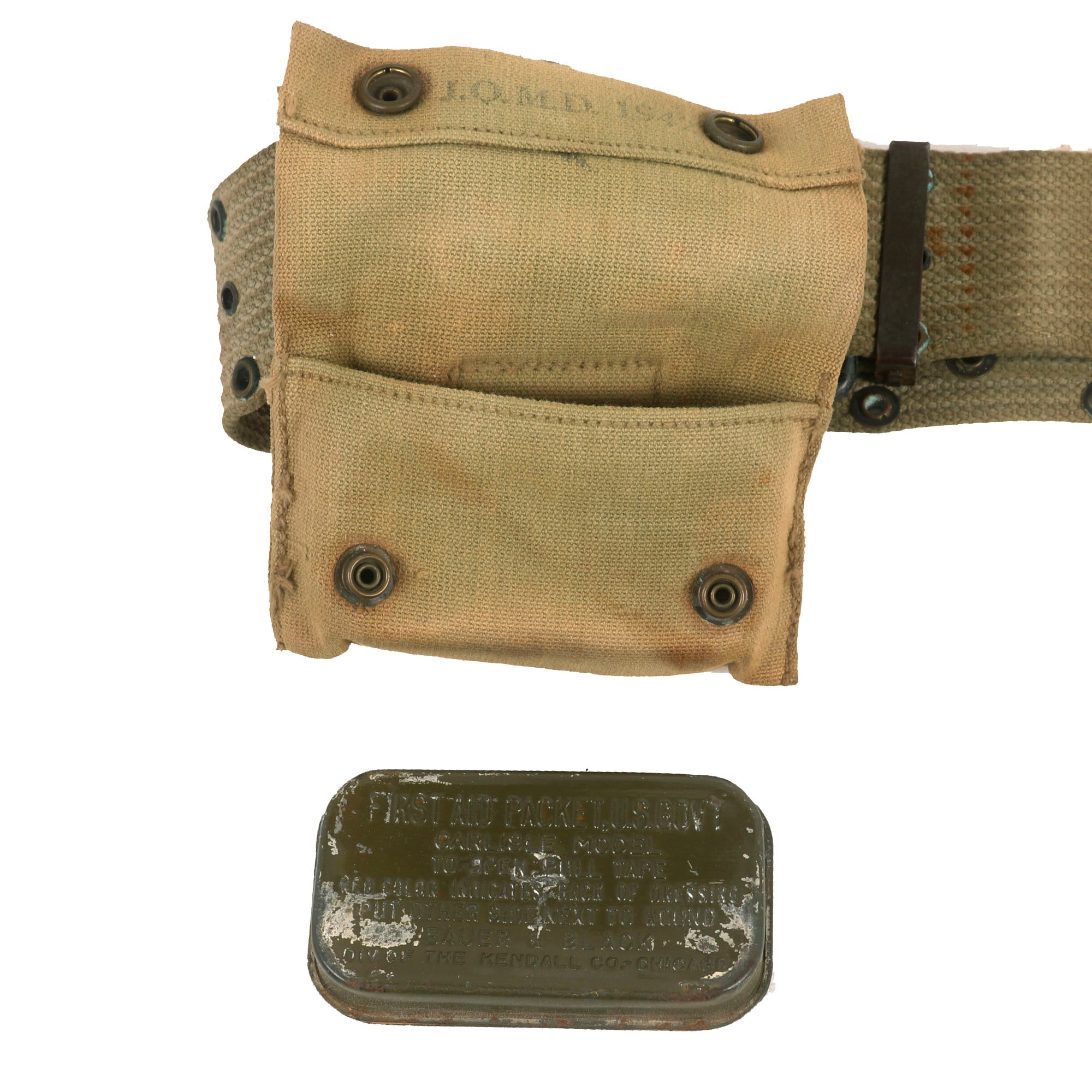 Original U.S. WWII Named Marine Corps Flamethrower Uniform & UNIS Mark ...