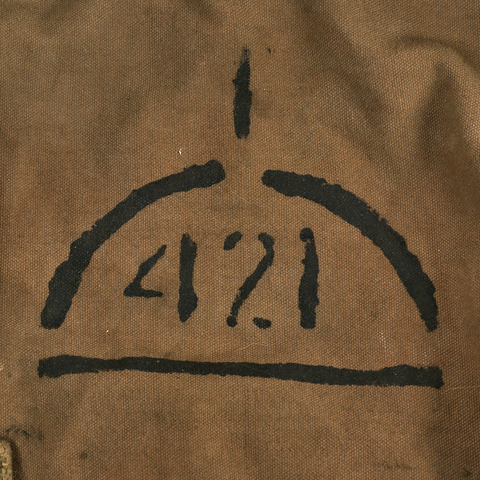 Original U.S. WWII Named Marine Corps Flamethrower Uniform & UNIS Mark ...