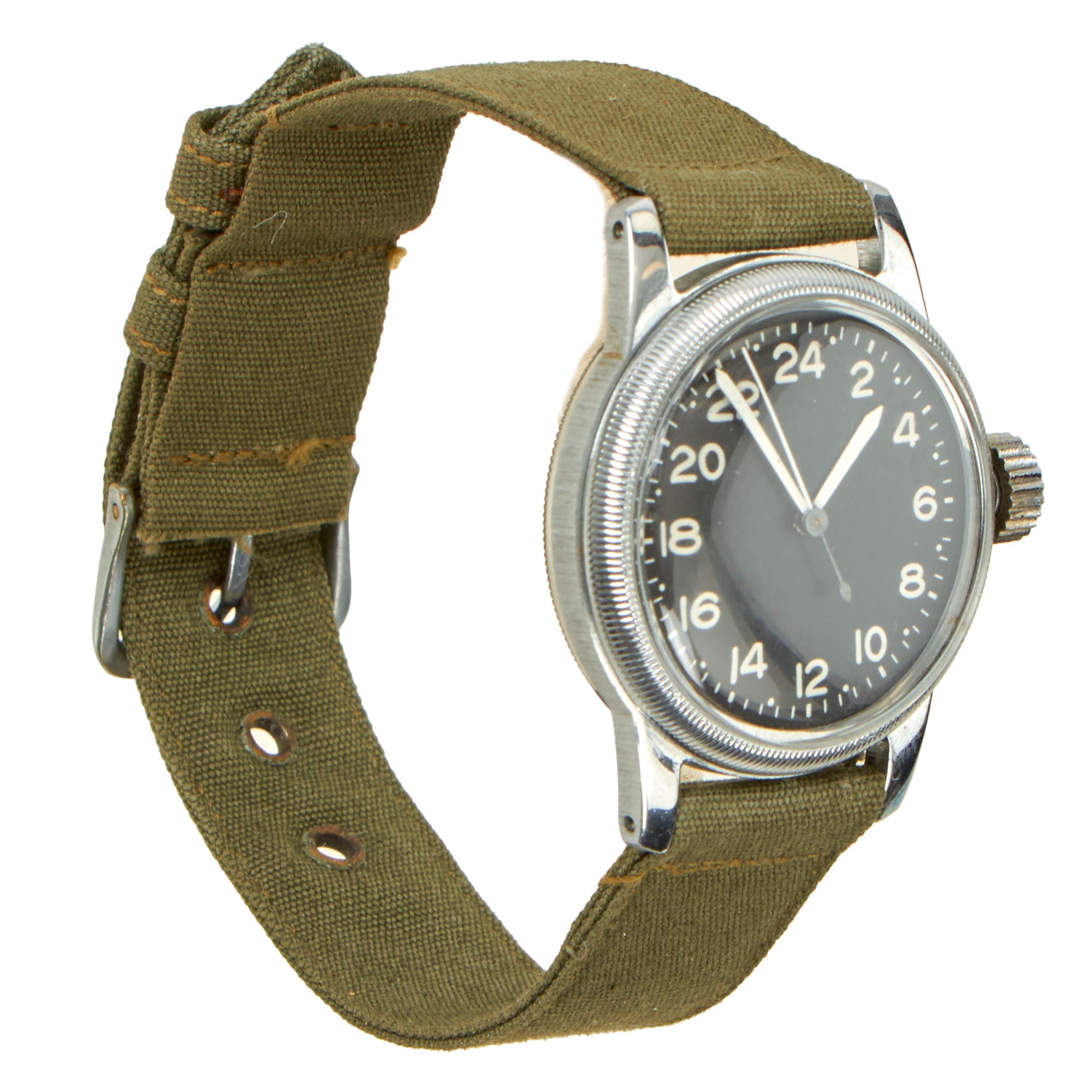 Original U.S. WWII Type A-11 USAAF Unissued Wrist Watch by Elgin - Exc ...
