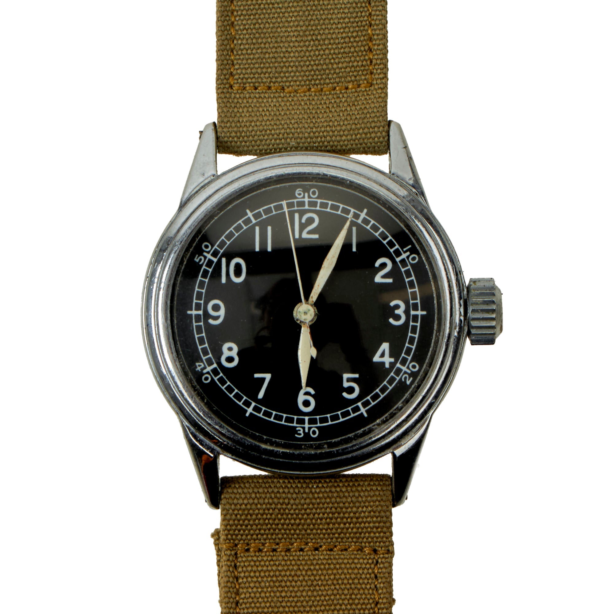 Original U.S. WWII New Old Stock Type A-11 USAAF Wrist Watch by Bulova ...