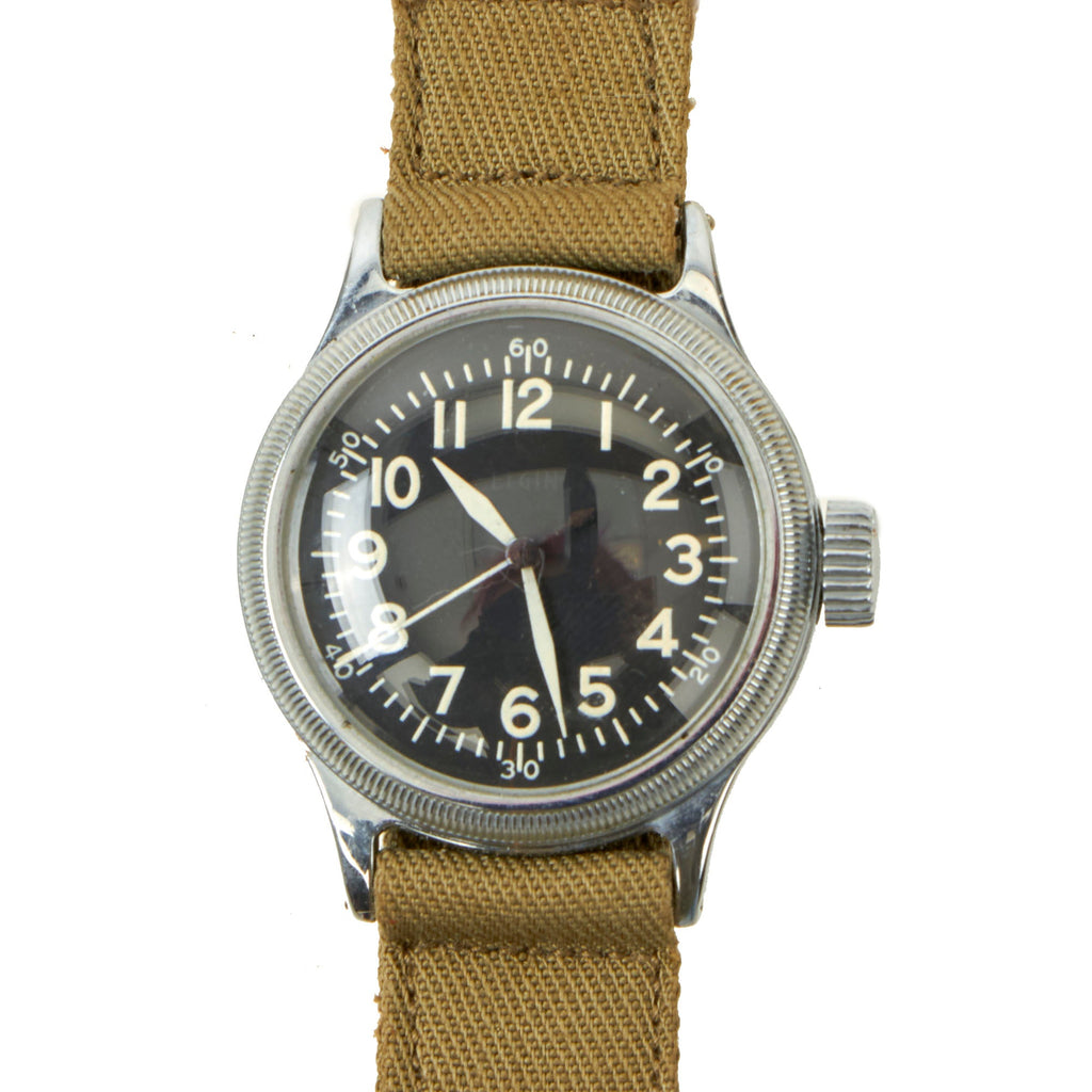 Original U.S. WWII New Old Stock A-11 USAAF Wrist Watch by Elgin With ...