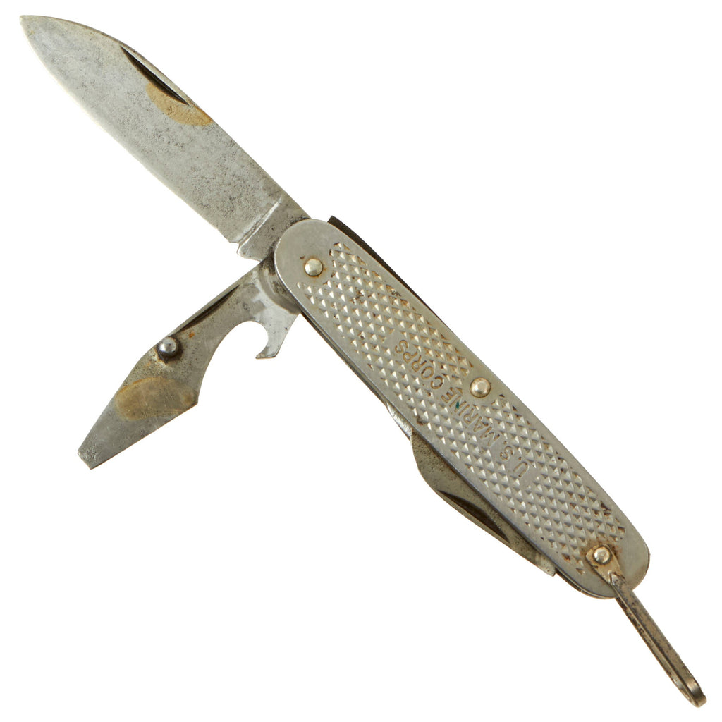 Original U.S. WWII Lot of Three Pocket Knives - Coast Guard Knife - Ca ...