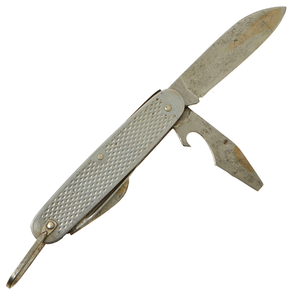 Original U.S. WWII Lot of Three Pocket Knives - Coast Guard Knife - Ca ...