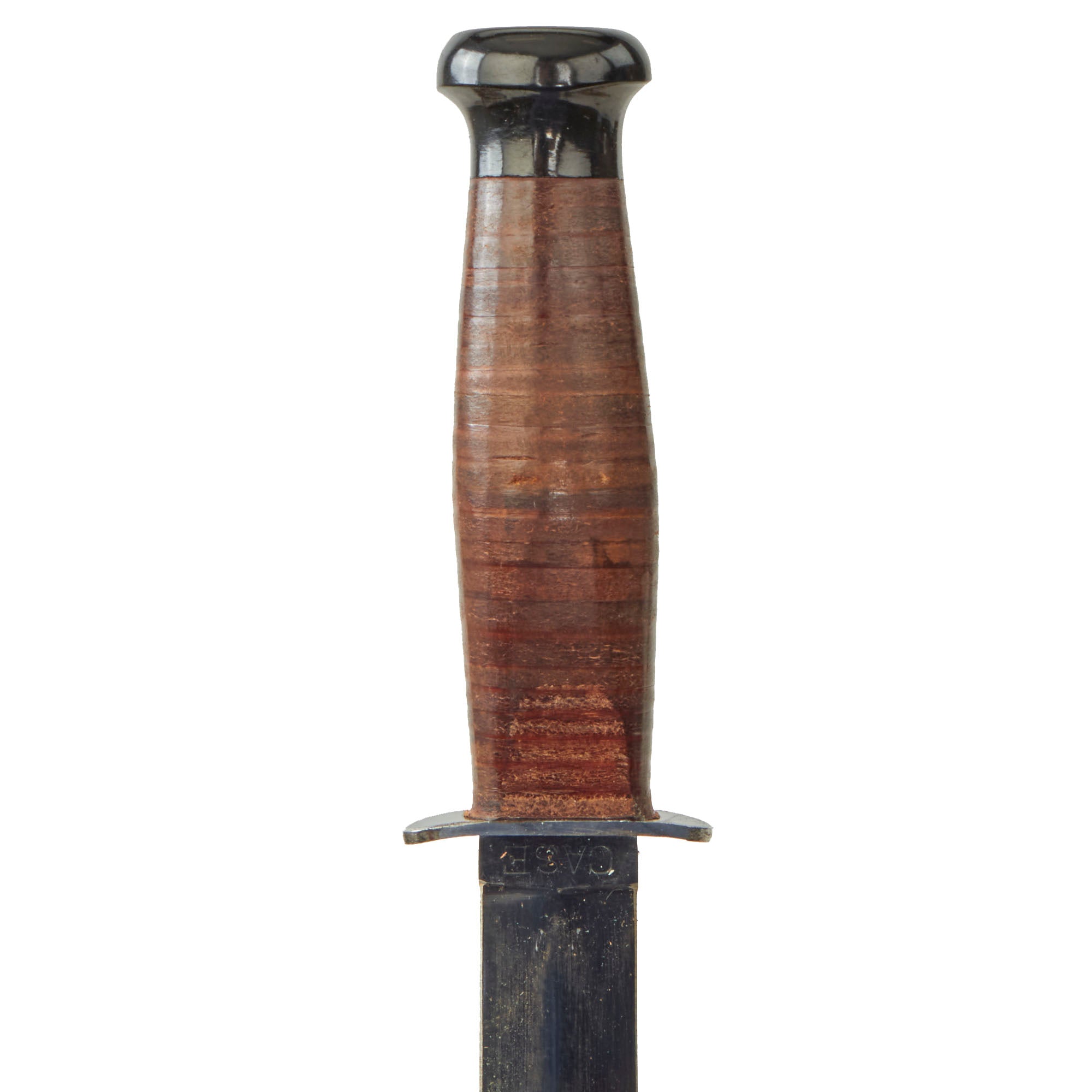 Original U.S. WWII Blued Case Stiletto “OSS Commando” Fighting Knife w ...