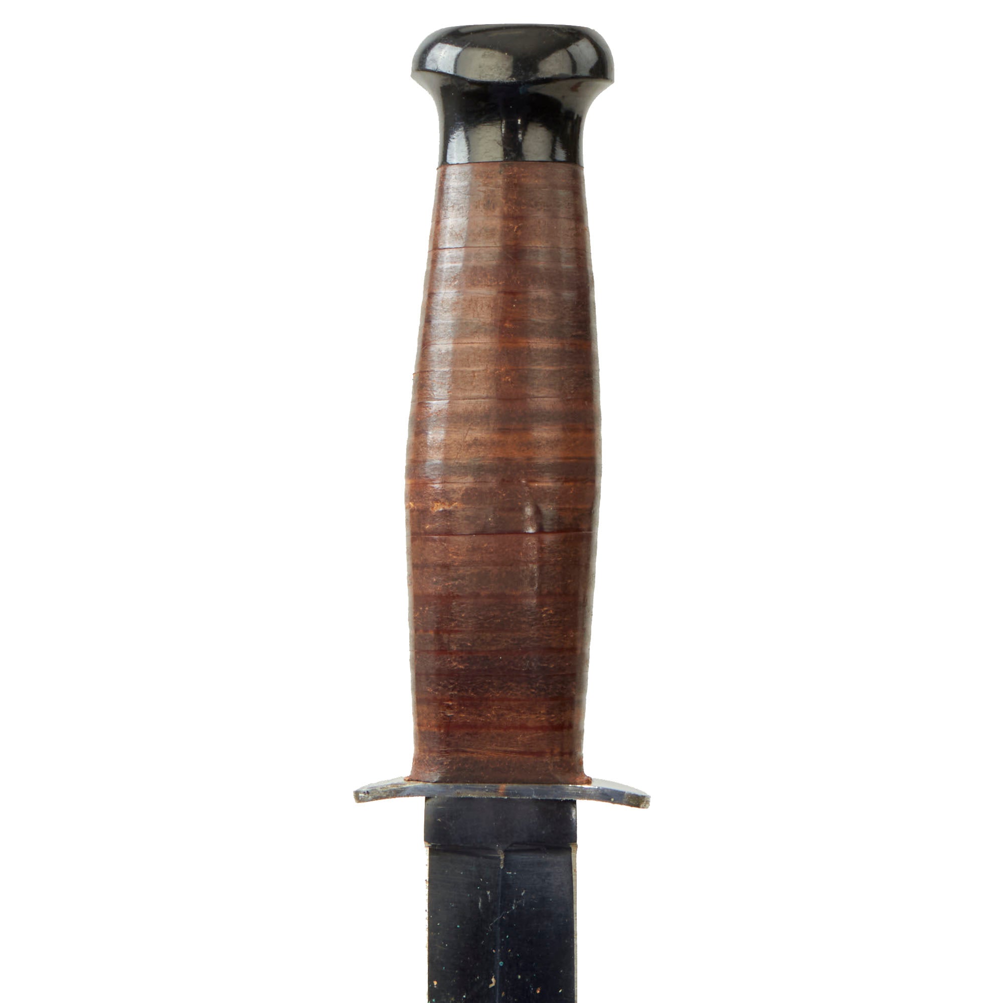 Original U.S. WWII Blued Case Stiletto “OSS Commando” Fighting Knife w – International Military ...