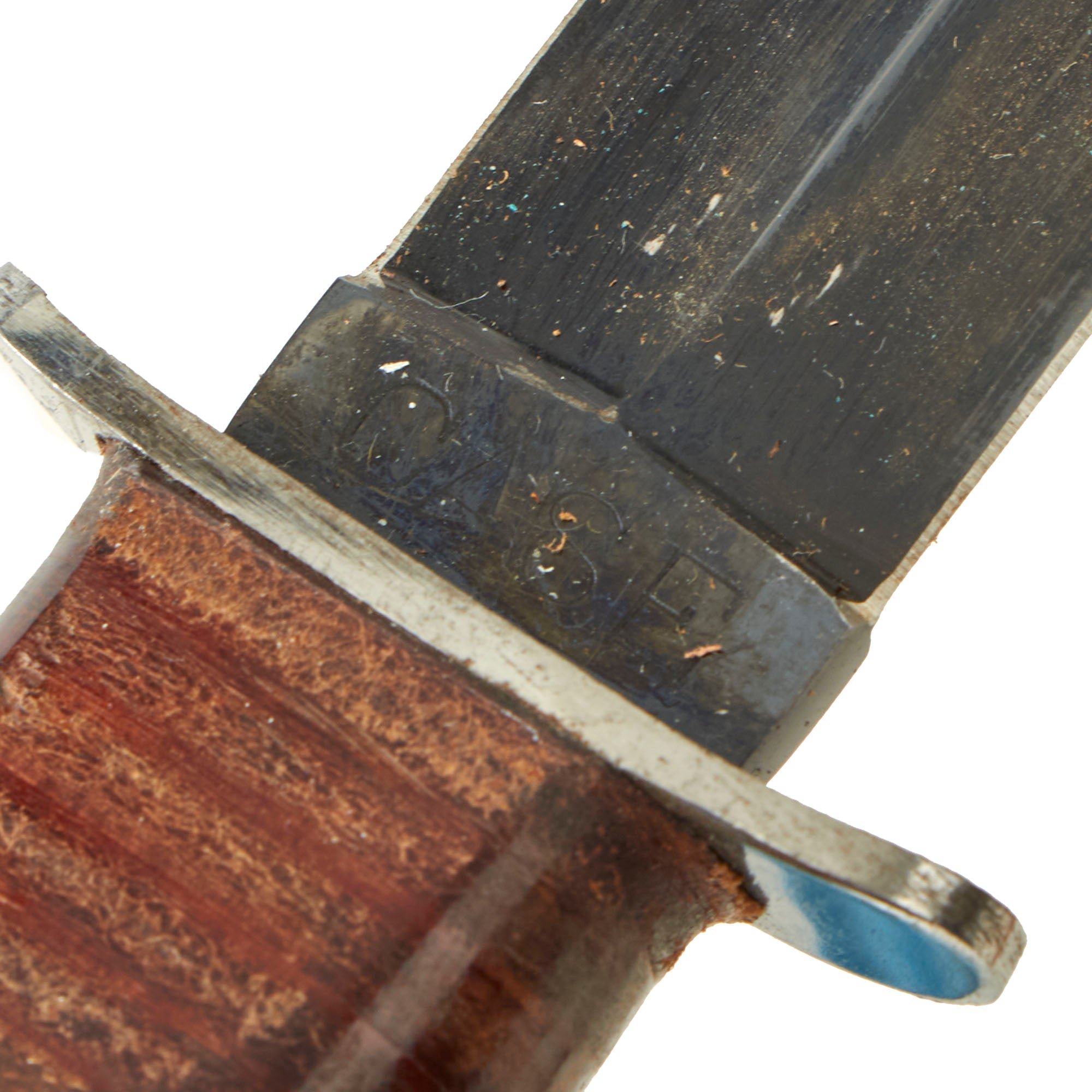 Original U.S. WWII Blued Case Stiletto “OSS Commando” Fighting Knife w ...