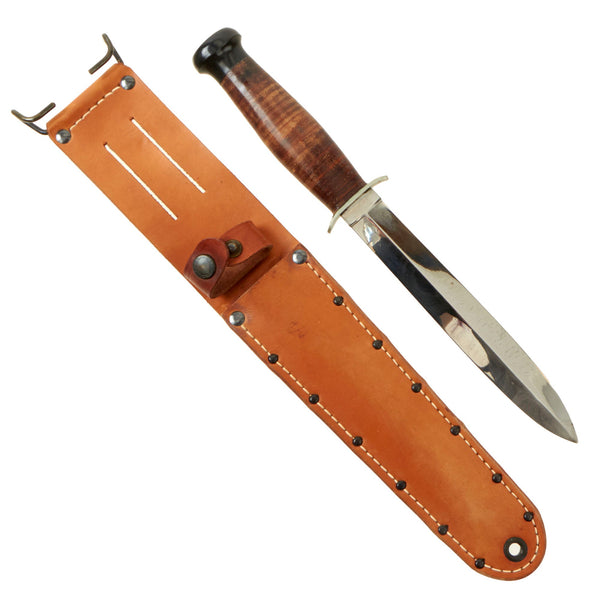 Original U.S. WWII Case Stiletto “OSS Commando” Fighting Knife With Co ...