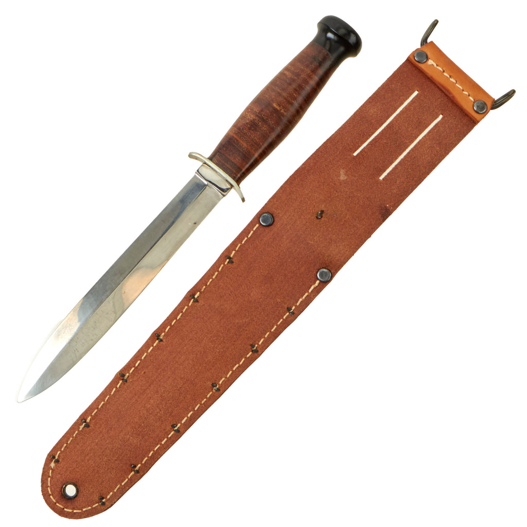 Original U.S. WWII Case Stiletto “OSS Commando” Fighting Knife With Co – International Military ...