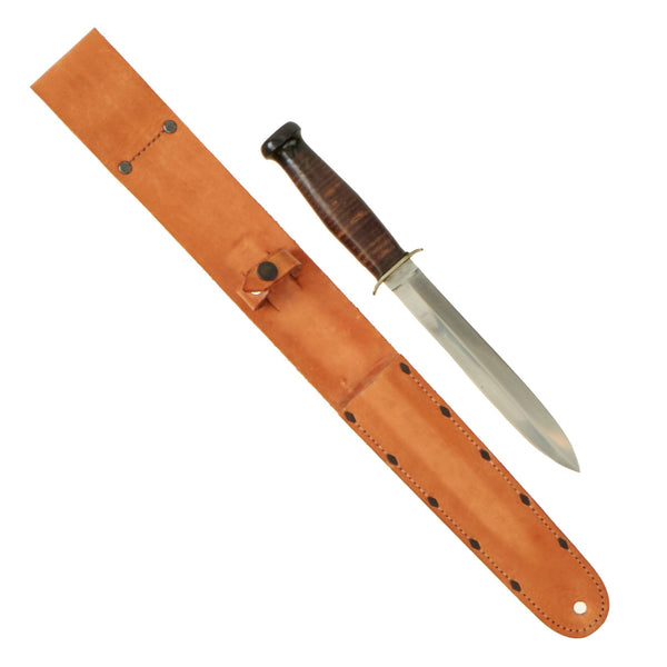 Original U.S. WWII Case Stiletto “OSS Commando” Fighting Knife With Le ...